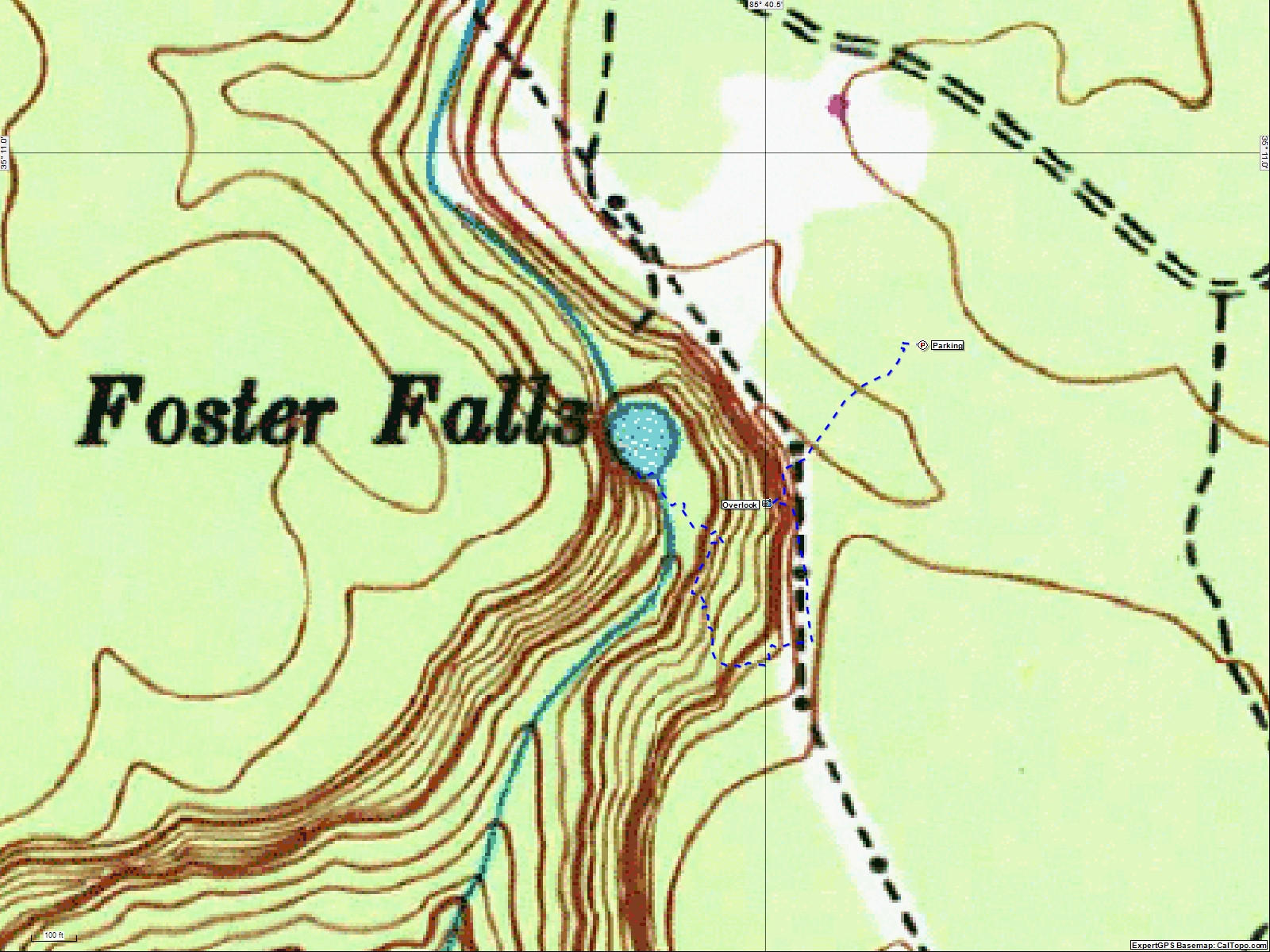 American Travel Journal: Foster Falls - South Cumberland State Park