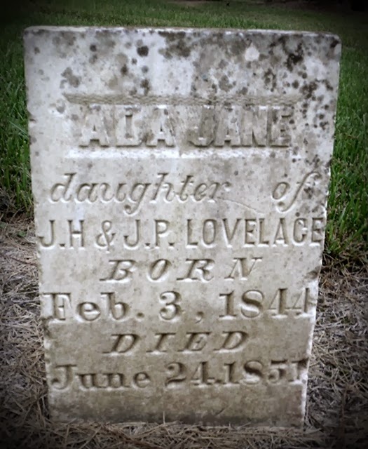 Roots From The Bayou: Wednesday's Child ~ Ada Jane Lovelace