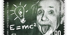 Rainbow Stamp Club: New stamp on Einstein..