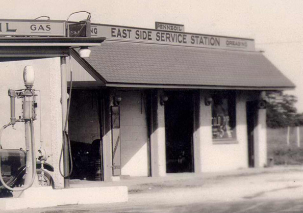 Sandusky History: East Side Service Station