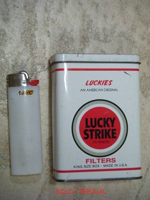 Antik Curio Reklame Lama Vintage & Retro Djojosoepoko: Kaleng Rokok ...