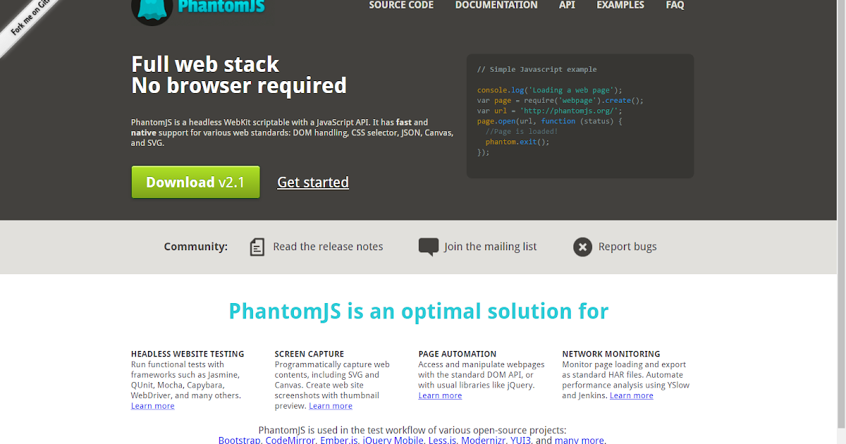 What is PhantomJS and How is it Used? | Digital Marketing