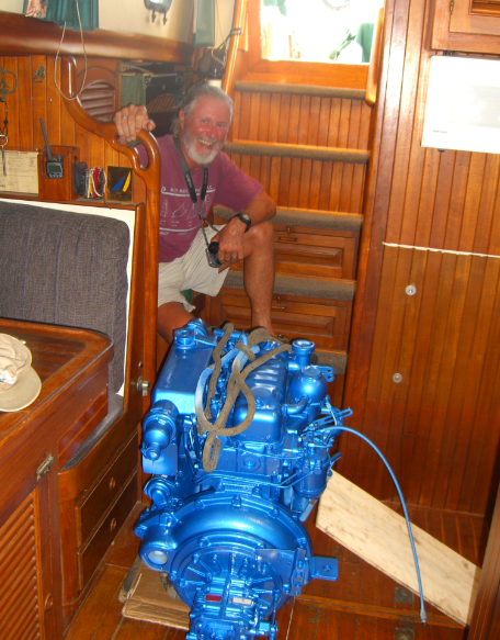 Traveler at Sea: Engine in Boat - a Milestone