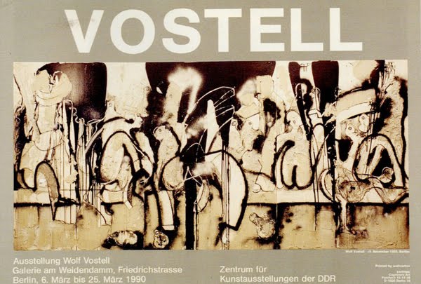 Wolf Vostell: Wolf Vostell Exhibition Weidendamm Galerie,Friedrichstrasse,Berlin
