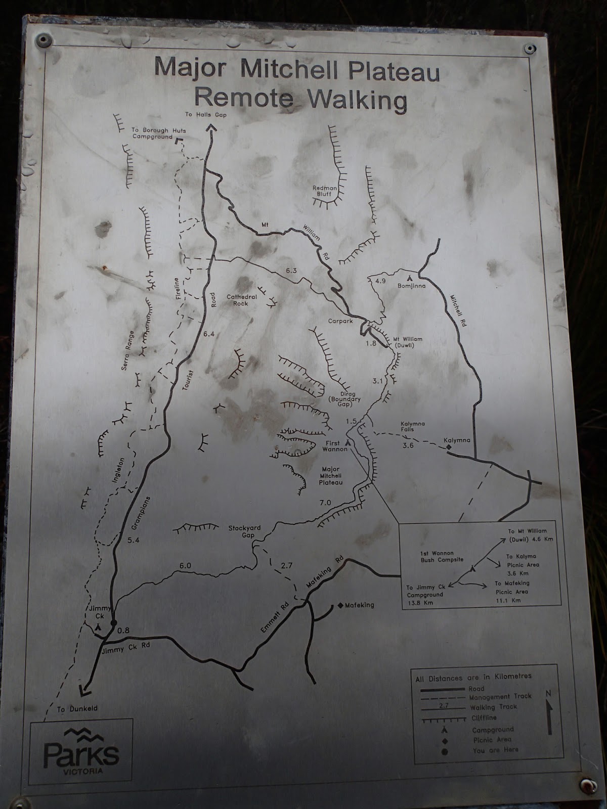 green camper: Major Mitchell Grampians Hike - ANZAC 2013