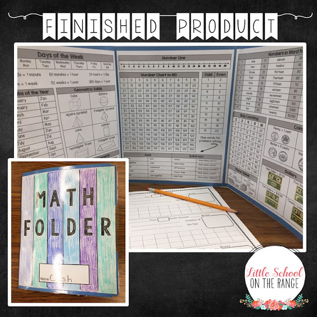 Little School on the Range: Create Your Own Math Resource Folder