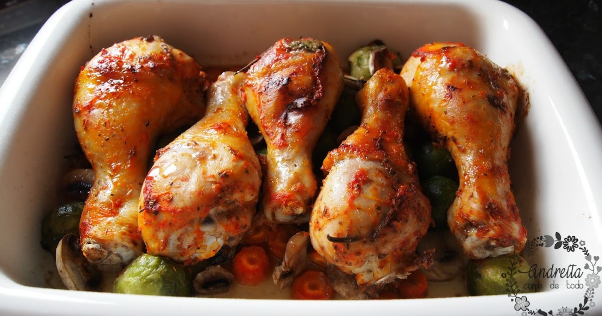Pollo asado a la provenzal ~ Andreíta come de todo