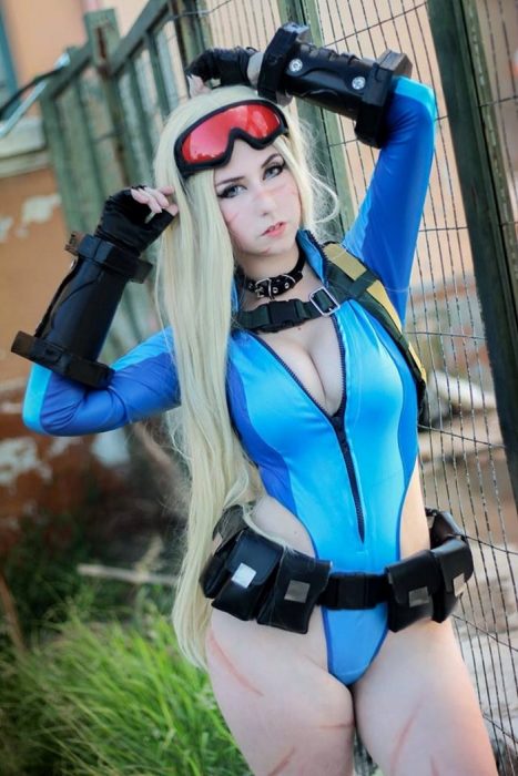 【扮演】巴西 辣妹 COS 经典 游戏 女主 傲人 车头 肉感 份量 十足 -6park.com