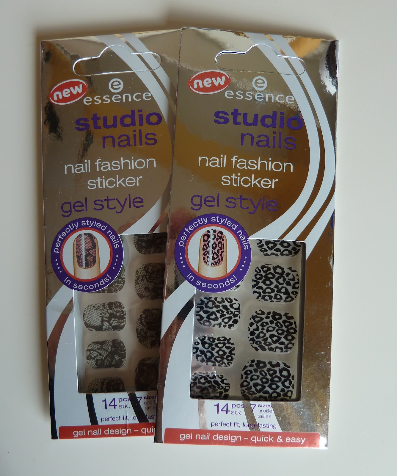 NailsByStephanie: Essence Nail Fashion Stickers Gel Style