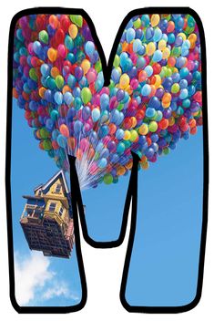 Abecedario de la Película Up. Up Movie Alphabet. - Oh my Alfabetos!