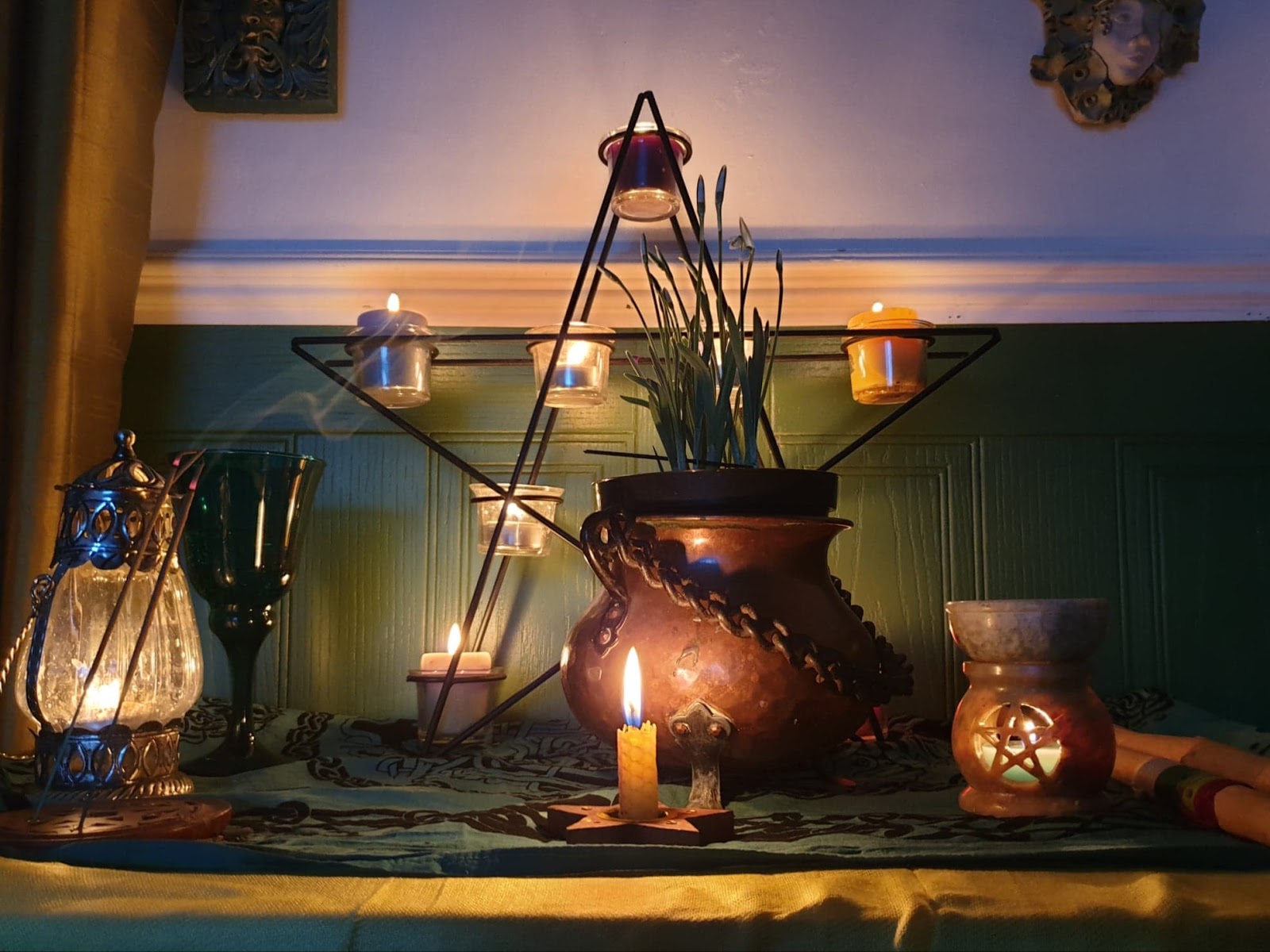 Domesticated: Imbolc II: Our Home Altar