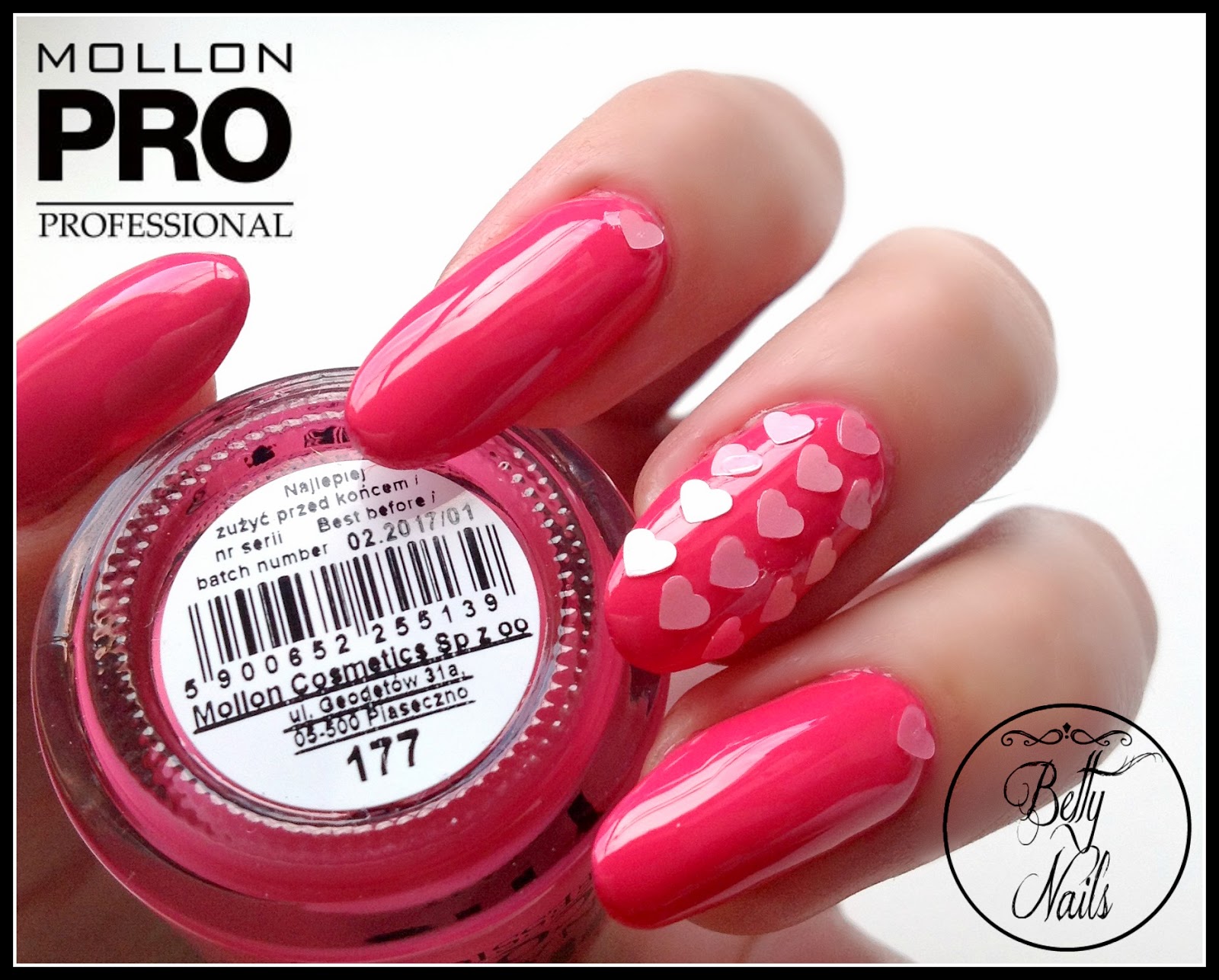 Betty Nails: Mollon Pro #177 Love