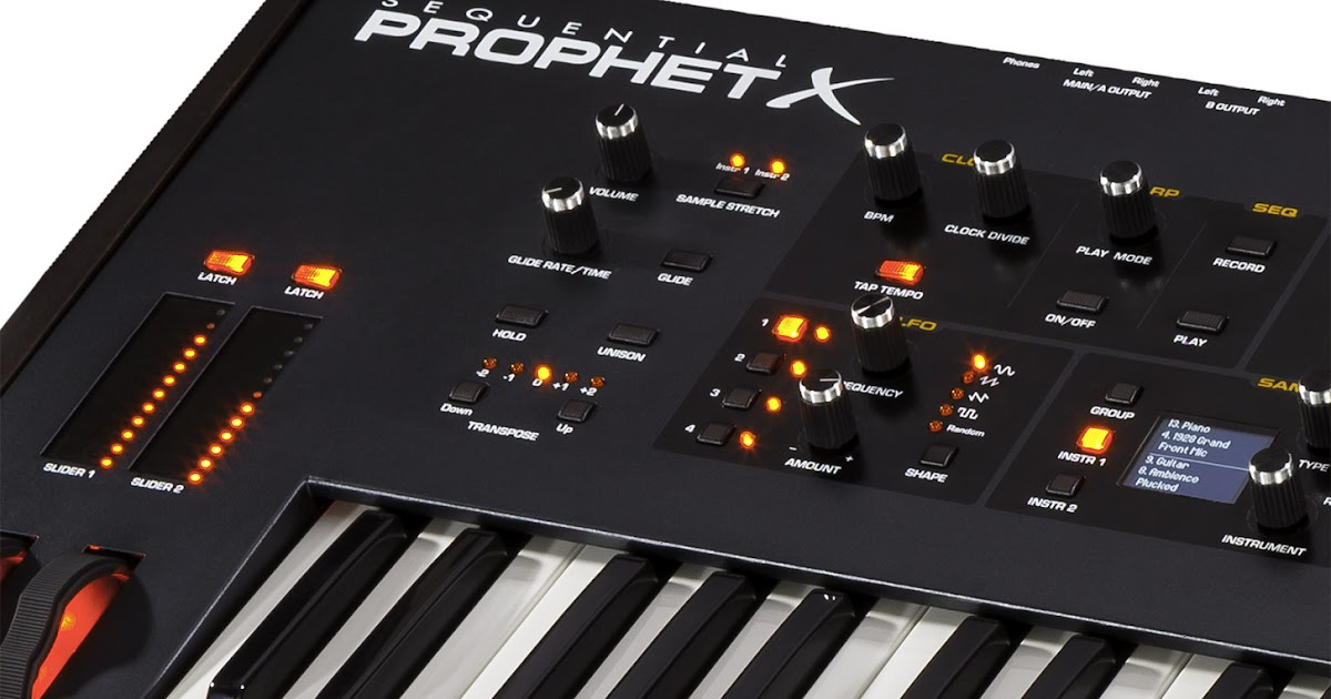 MATRIXSYNTH: New Dave Smith Instruments Sequential Prophet X to Have ...