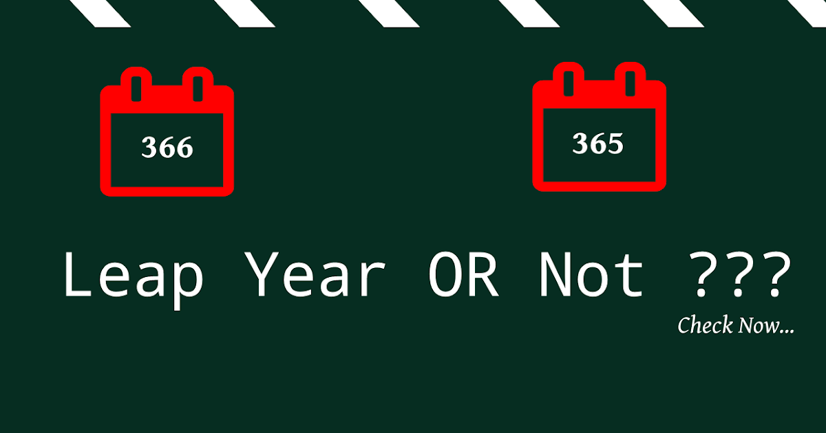 program-to-check-a-year-is-leap-year-or-not