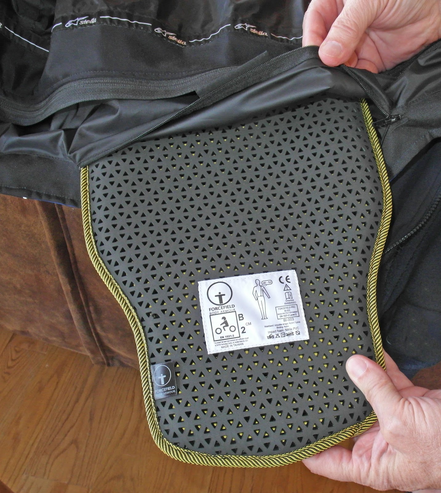 thoughts from arealdeal: Forcefield Pro Back Protector Insert - Review