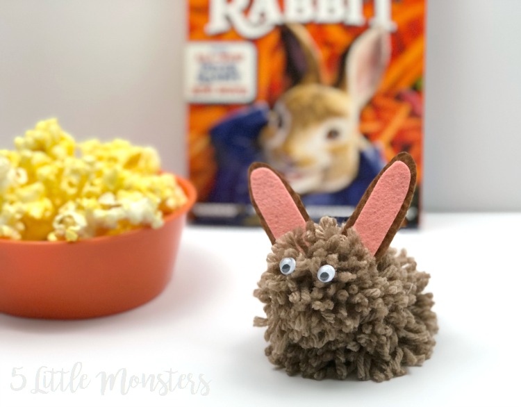 5 Little Monsters: Peter Rabbit Pom Pom Bunnies