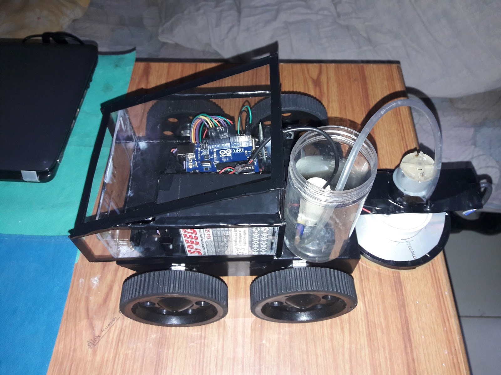 Final year project : Floor Cleaning Robot - InfinityWorld Hub