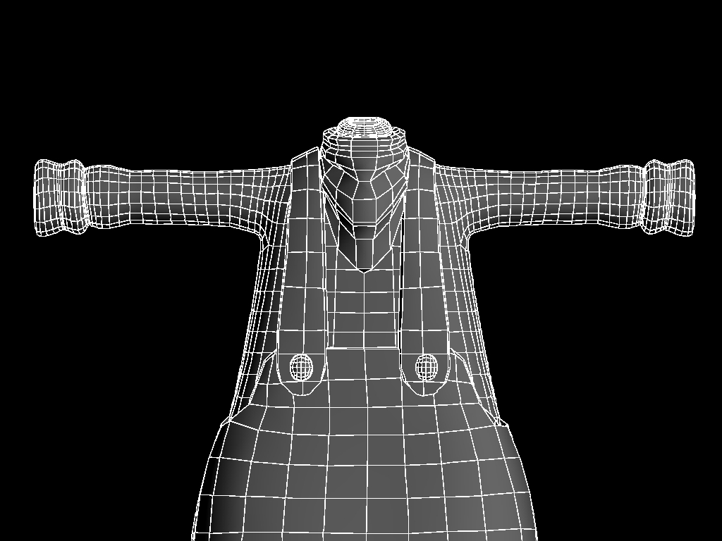 character unwrap and texturing