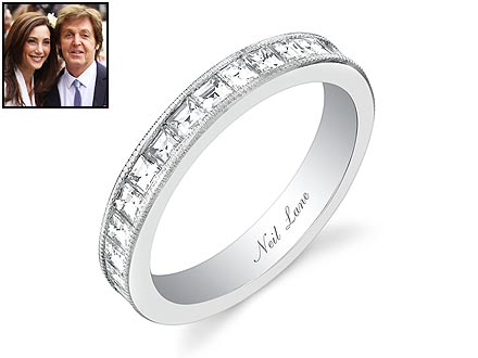 Paul McCartney and Nancy Shevell: The Dress and the Rings