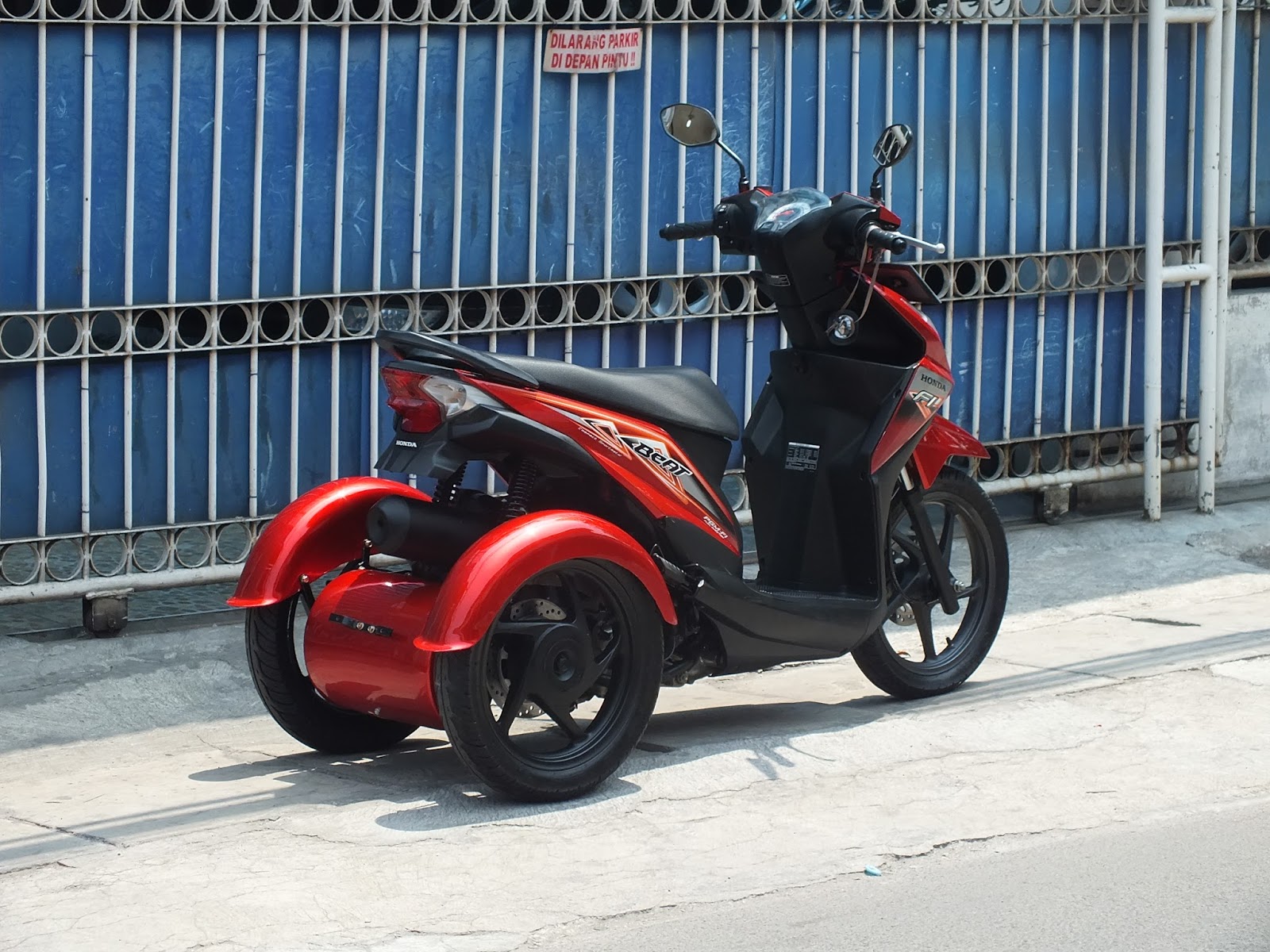 Oracle Modification Concept: HONDA BEAT RODA 3 Minimalist Pesanan Mrs ...