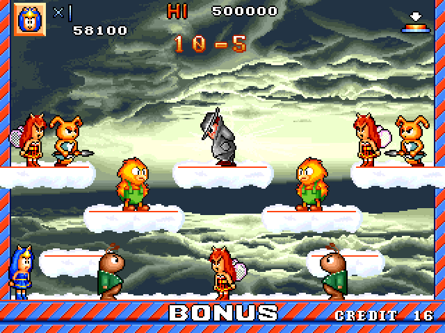 VGJUNK: FANCY WORLD: EARTH OF CRISIS (ARCADE)