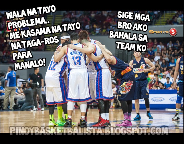 FUNNY MEME : Petron Blaze vs Rain or Shine Game-3 Semi-Finals 2014 ...