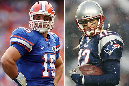 Tom Brady: Tim Tebow American Football Quarterback Player