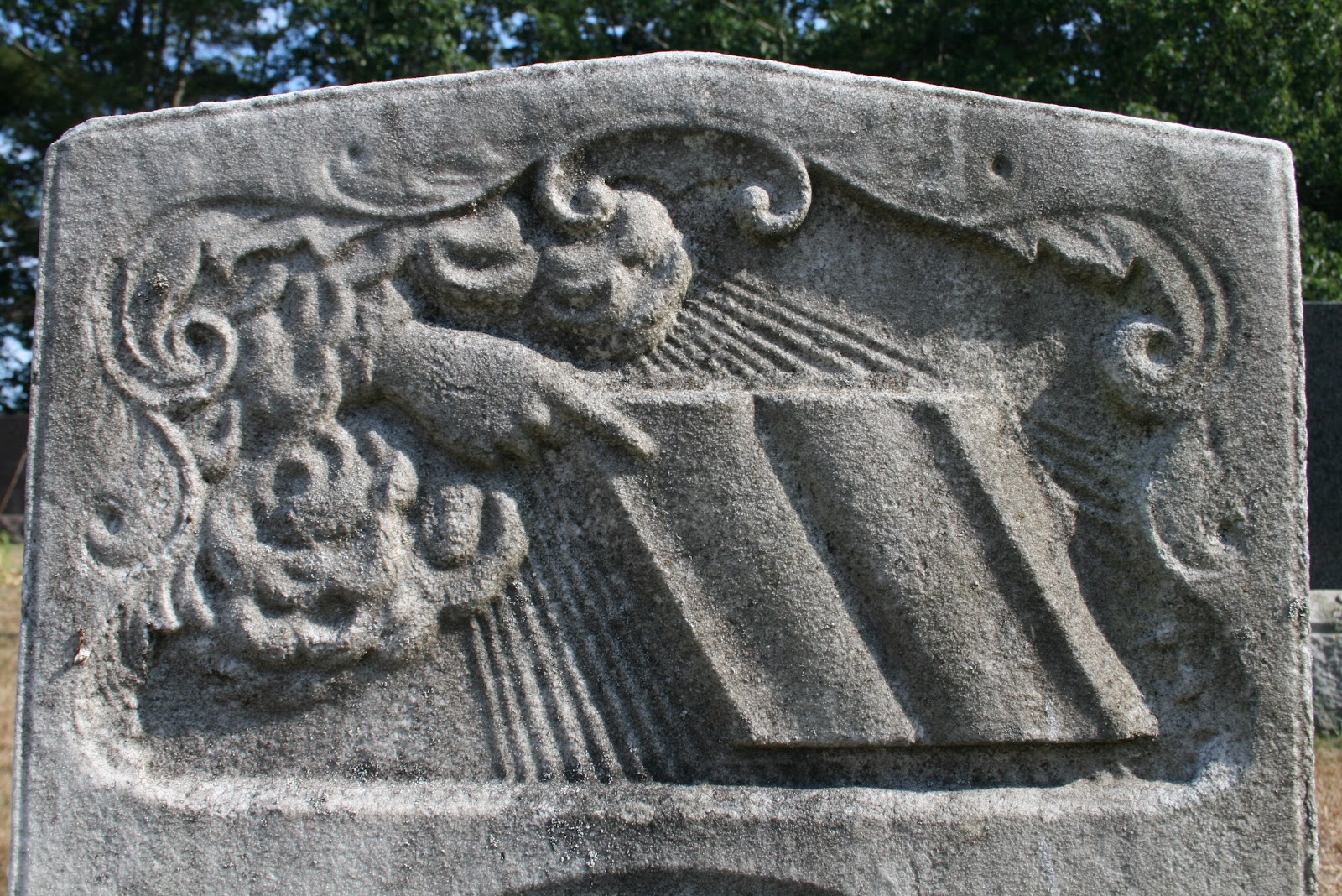 Taphophile Corner: Pointing Finger & Hand Stones