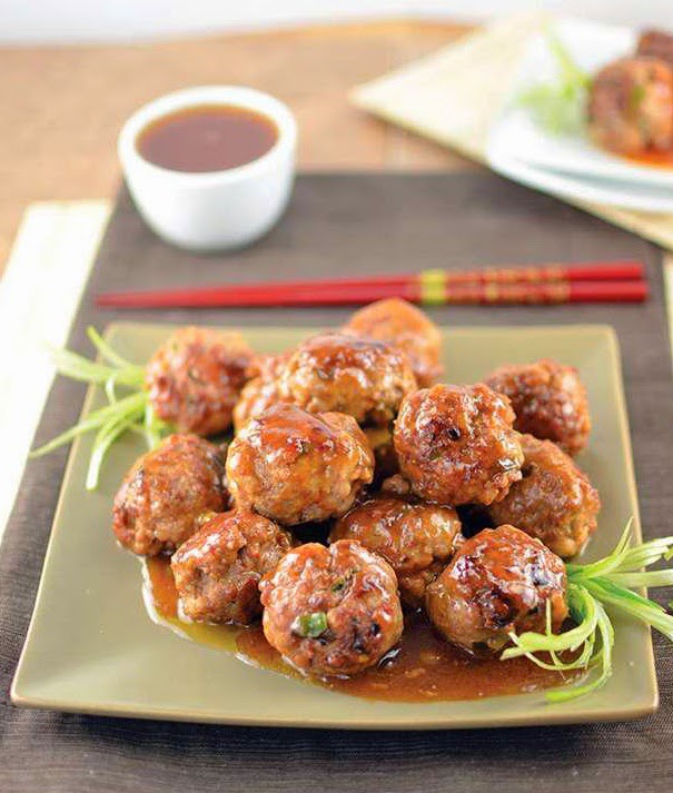 Thai Coconut Meatballs ~ The Clean Eating Chef