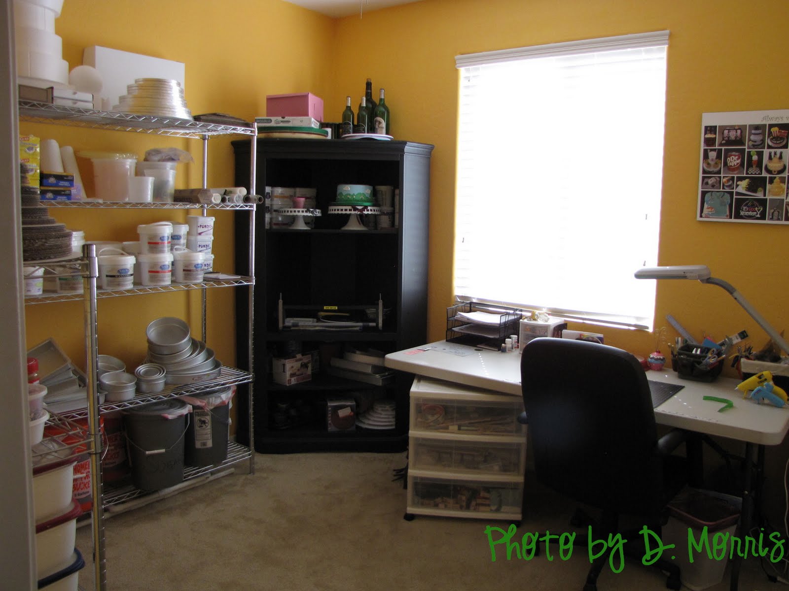 Out of Chaos, Blooms Creativity: My Bakery Room...and Dinner