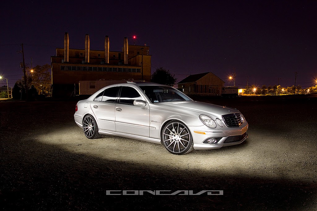 Mercedes-Benz W211 E55 AMG on Concavo CW-12 | BENZTUNING