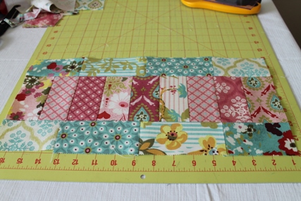 Sew Lux Fabric : Blog: Charm Pack Mini Quilt Tutorial #2
