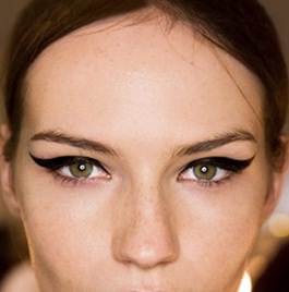 Fashion-Inspiration: Thick black eyeliner