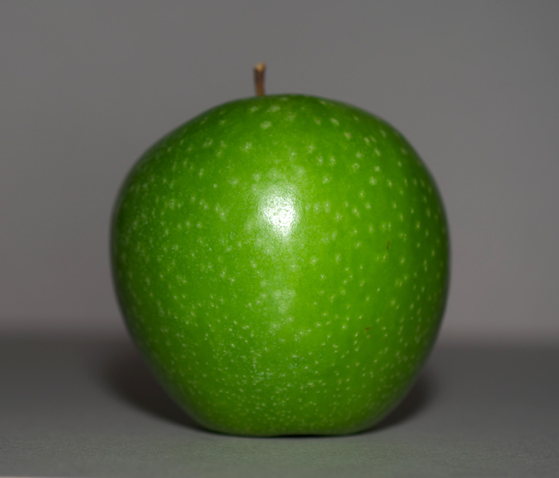 A Picture Each Day: Spotted Apple, in Strange Light