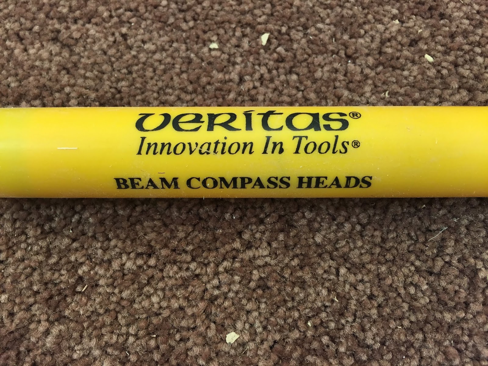 Let's Talk Wood: Veritas Beam Compass... what a gem to own!