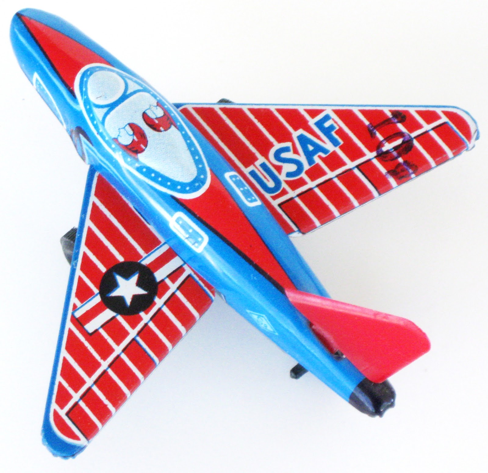 Toys and Stuff: Japan - 'S2' USAF Mini-Jet - Blue