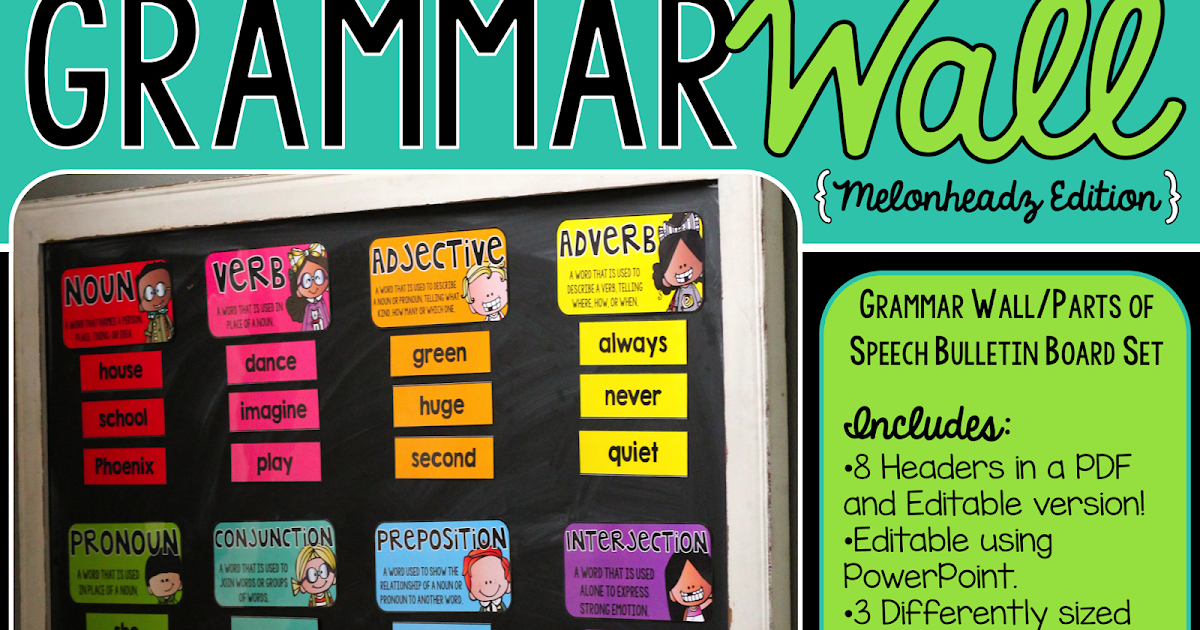 Grammar Wall | Learning In Wonderland