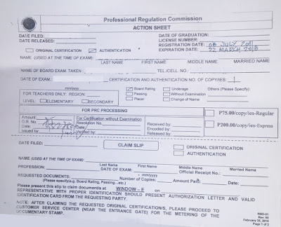 Info Seeker Hub: How to get Certified True Copy of PRC Documents