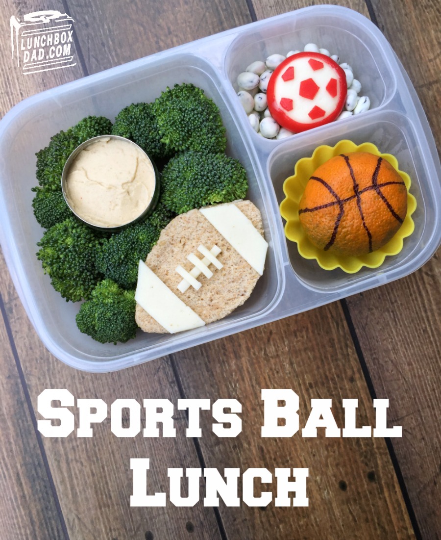Lunchbox Dad: Let's Play Ball with a Lunch and a Fun Game!