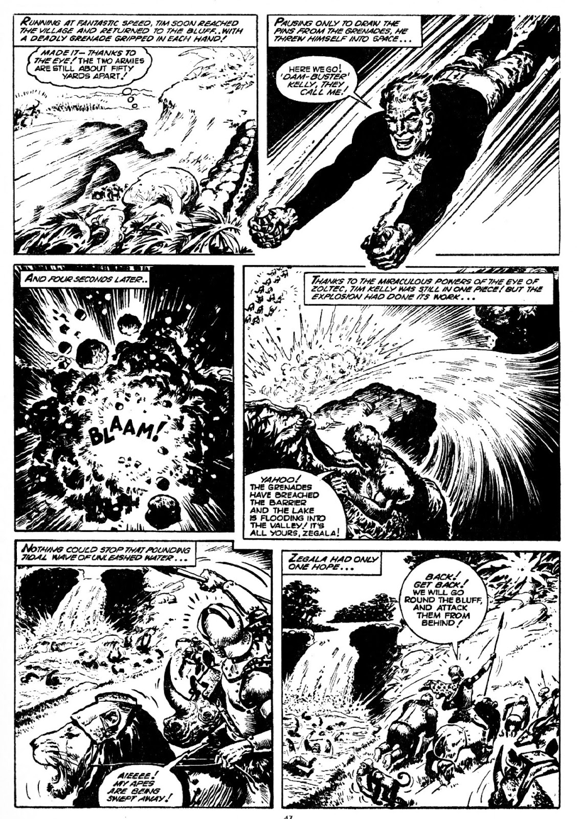 Peter Gray's Comics and Art: Valiant Annual 1966 Kelly's Eye story.