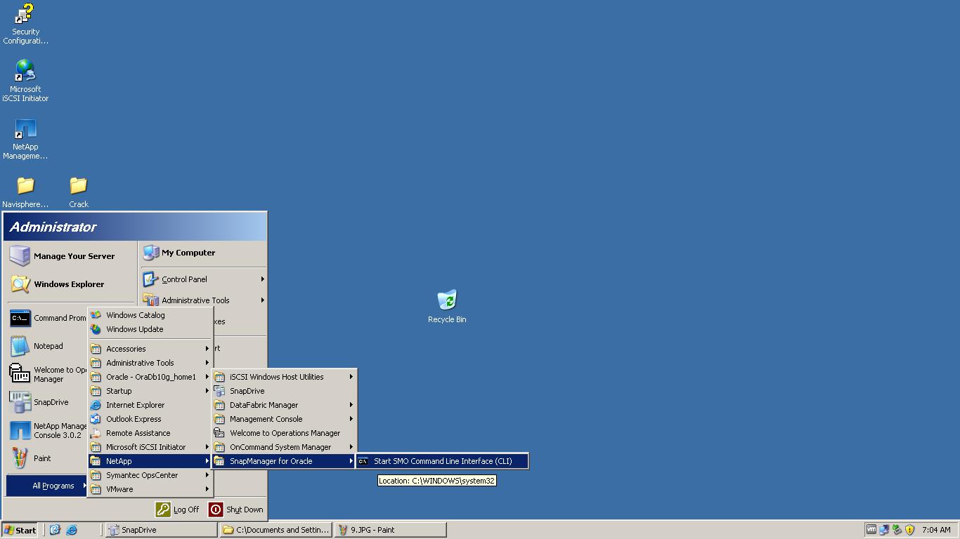 Remote Infrastructure Management: NetApp Snap Manager for oracle Tutorial