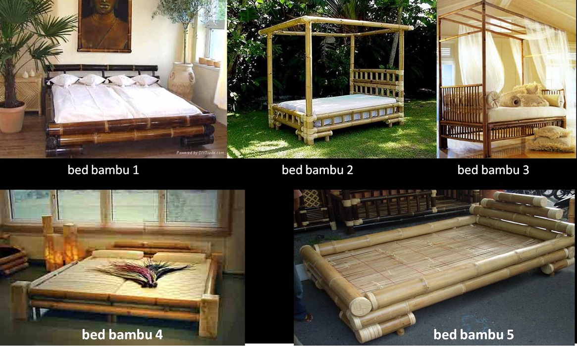 Taman Bambu Nusantara: Aneka Model Furnitur dari Bambu