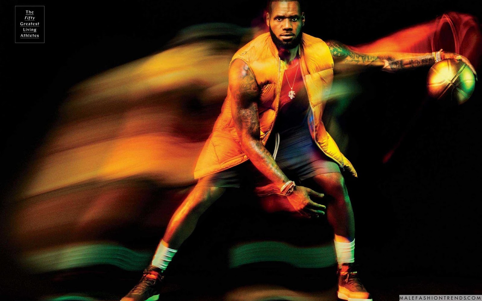 LeBron James se convierte en un Dios del Olimpo para GQ USA