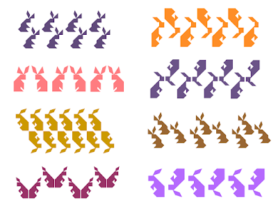 MEDIAN Don Steward mathematics teaching: frieze patterns