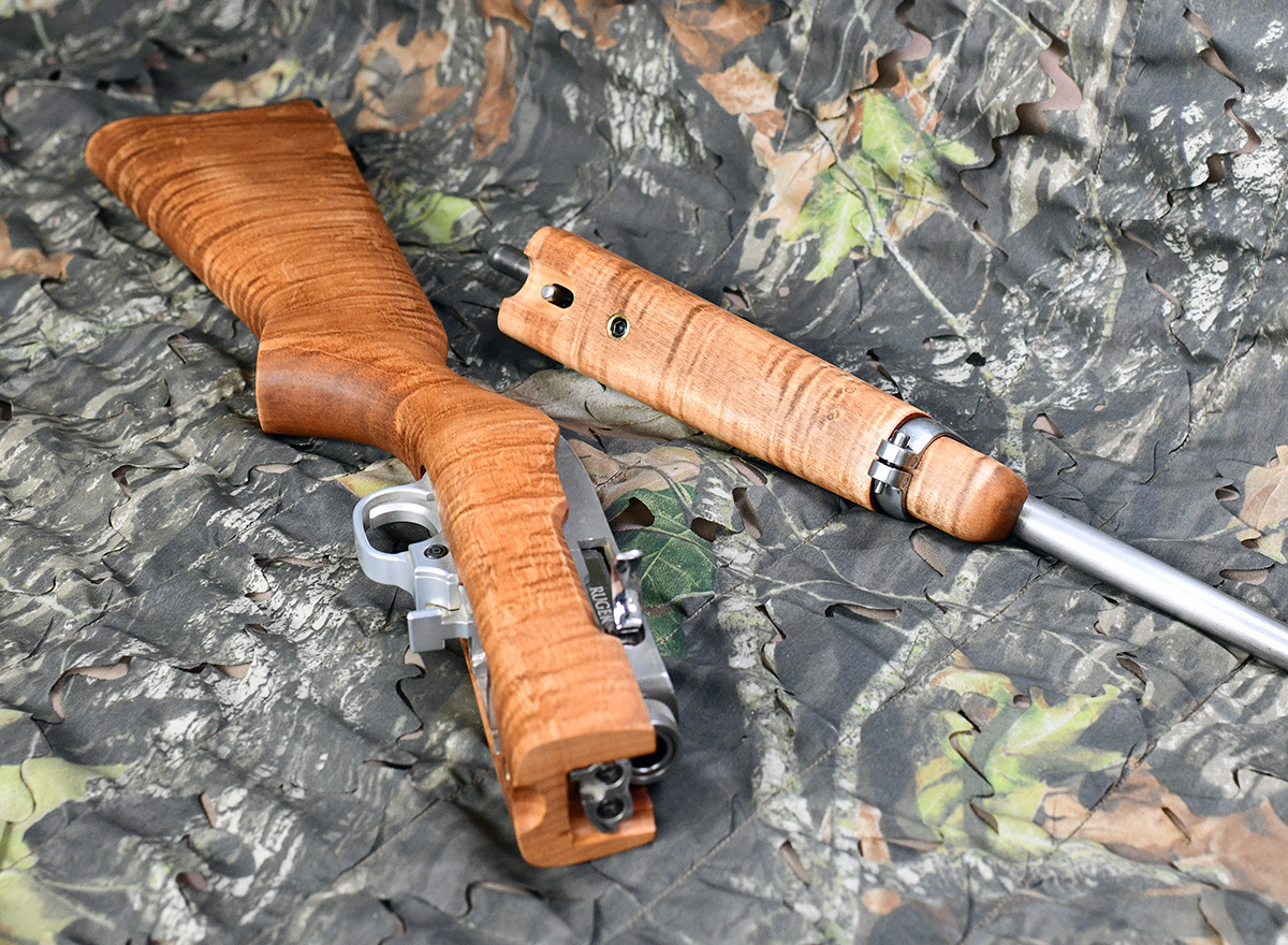 Ruger® 10/22 Takedown® Wood Stocks: 10/22 Takedown Tiger Maple Stock ...