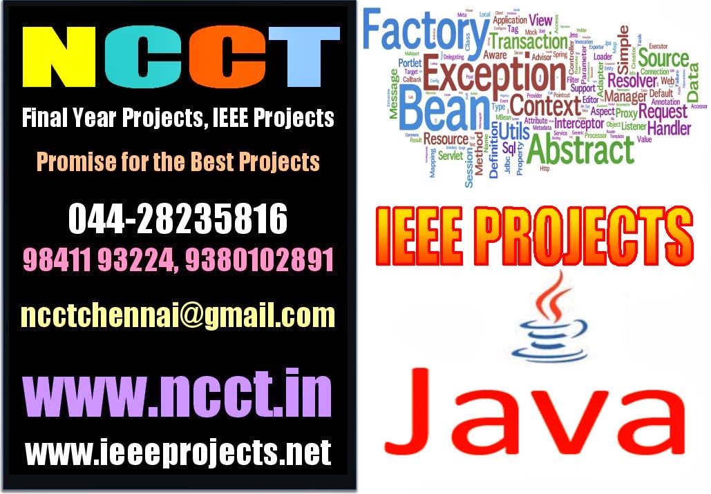 NCCT - PROJECT IMAGE GALLERY: BE Btech Projects, BE Btech Final Year Projects, BE Btech Project ...