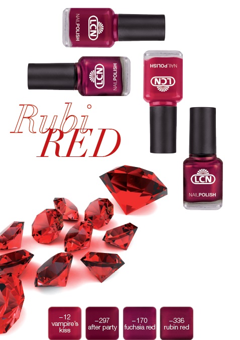 Betty Nails: LCN - Nail Polish Color Guide