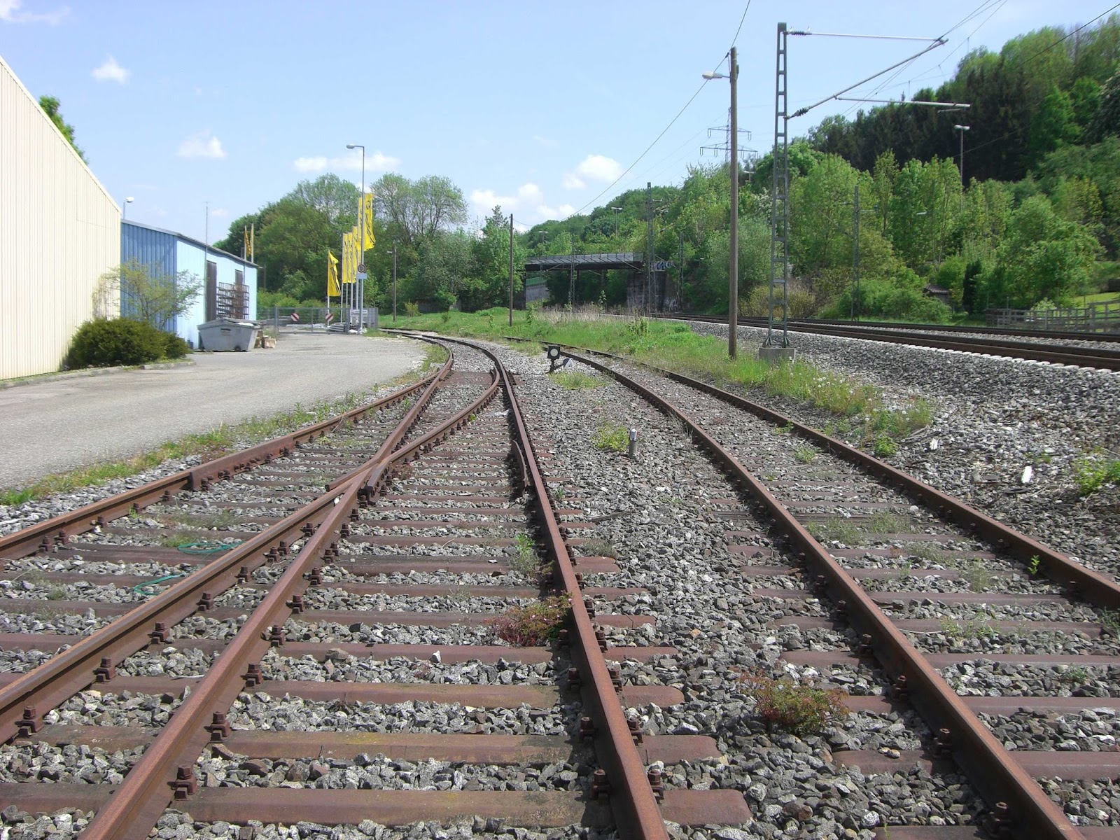 Betzinger Portfolio: Gleisanlagen am Betzinger Bahnhof