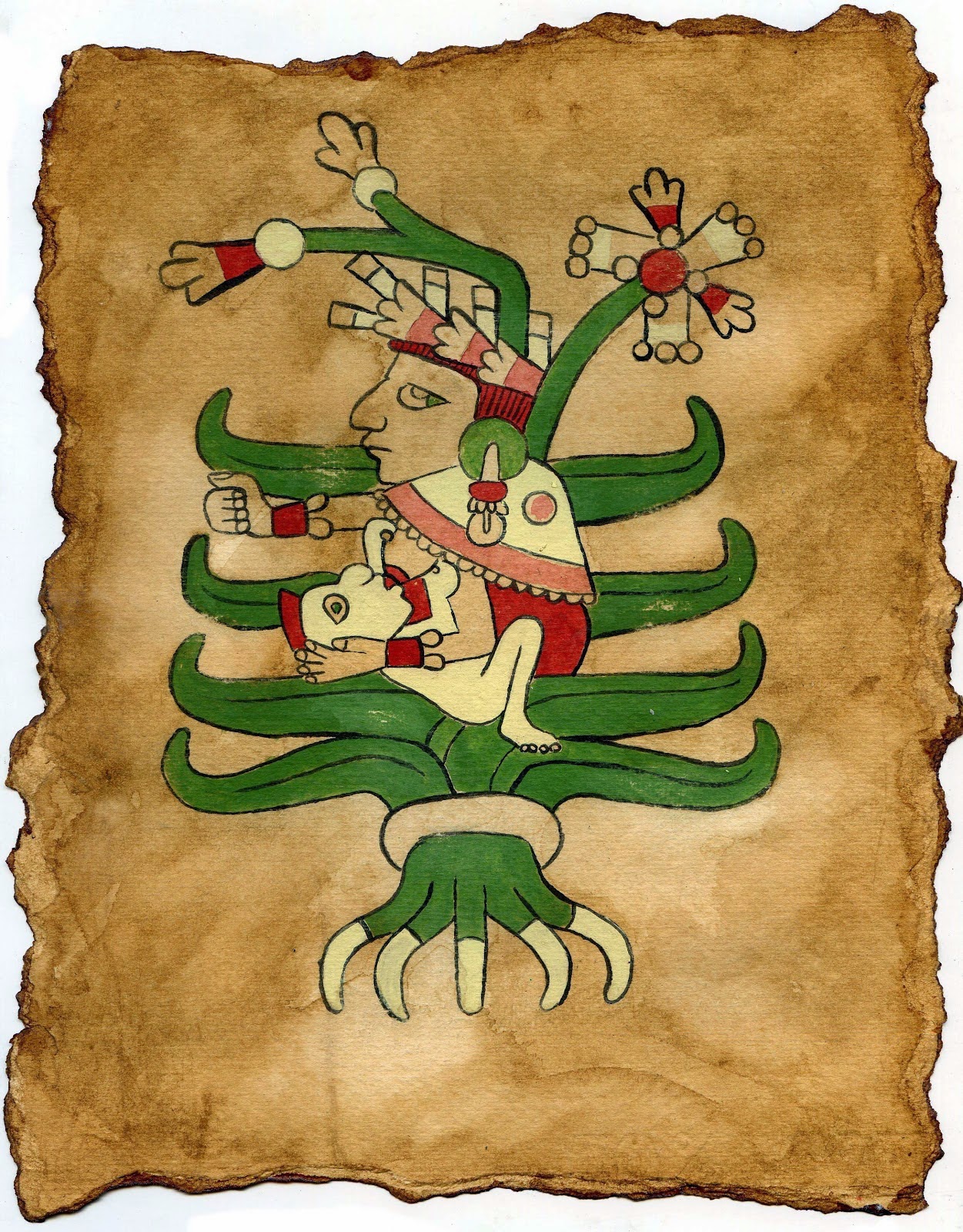 El uso y manejo de la informacion en la cultura prehispanica.