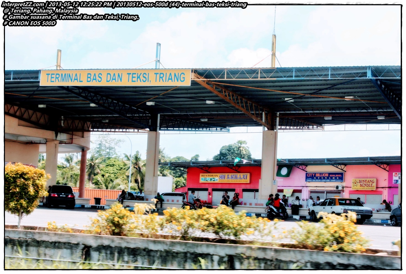 [t13e12] Gambar di sekitar Teriang / Triang di Pahang di Malaysia